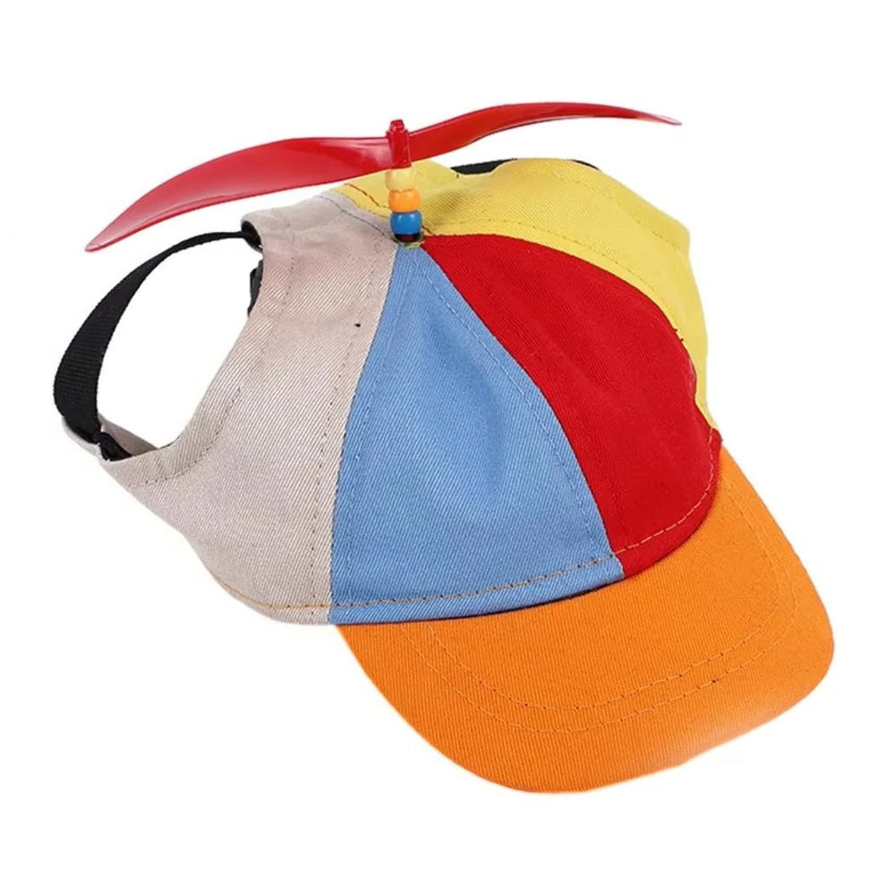 Colorful Pet Hat with Propeller Design – Obsetic