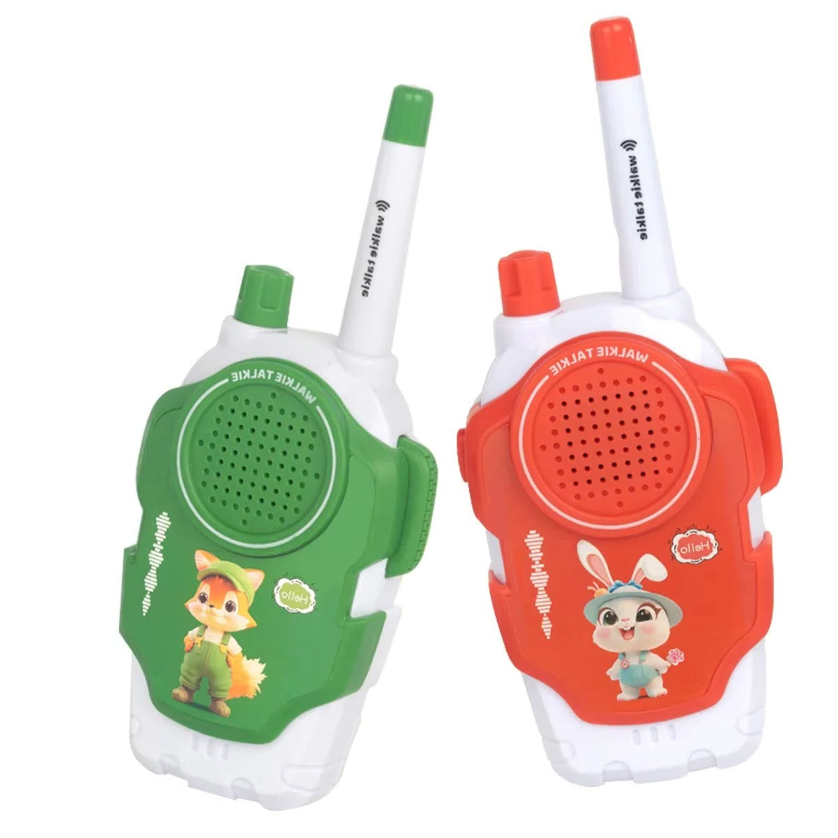 Kids Walkie Talkie Set of 2 – Mini Two Way Radios – Obsetic