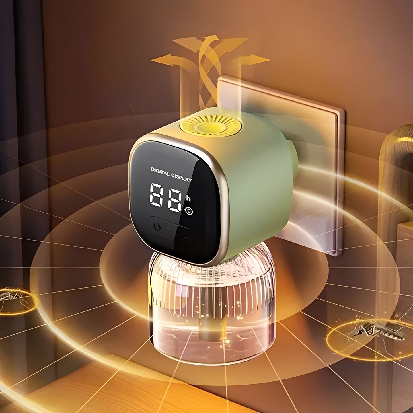 Electric Plug-In Pest Deterrent Device with LED Timer Screen – Obsetic