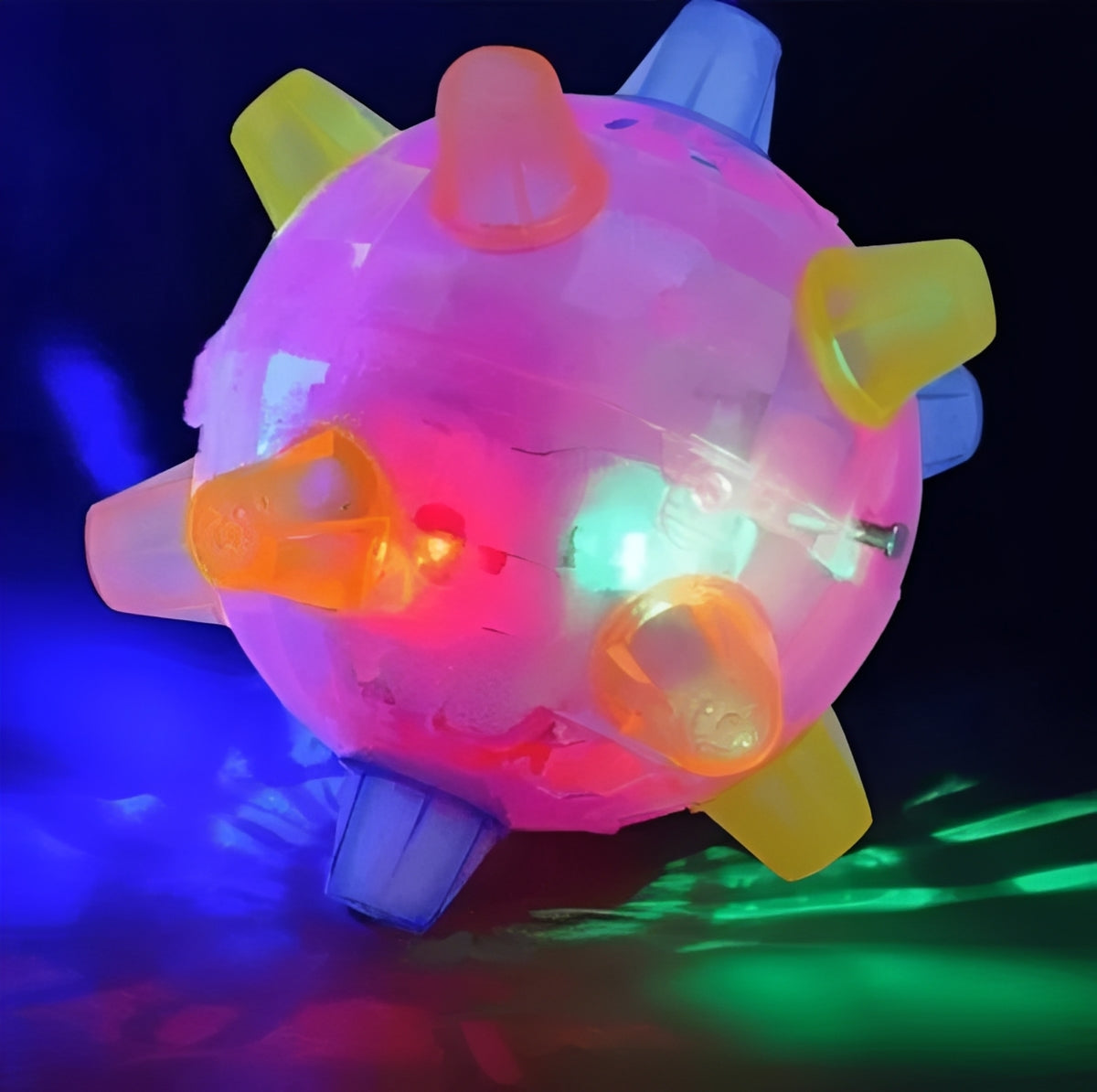 Rechargeable Dog Ball Toy with Jumping and Bouncing Action – Obsetic