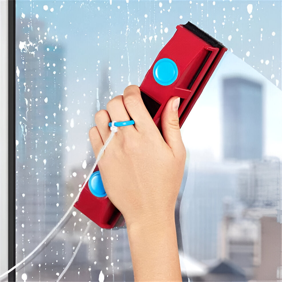 Double-Sided Magnetic Window Cleaner for Glass Surfaces – Obsetic